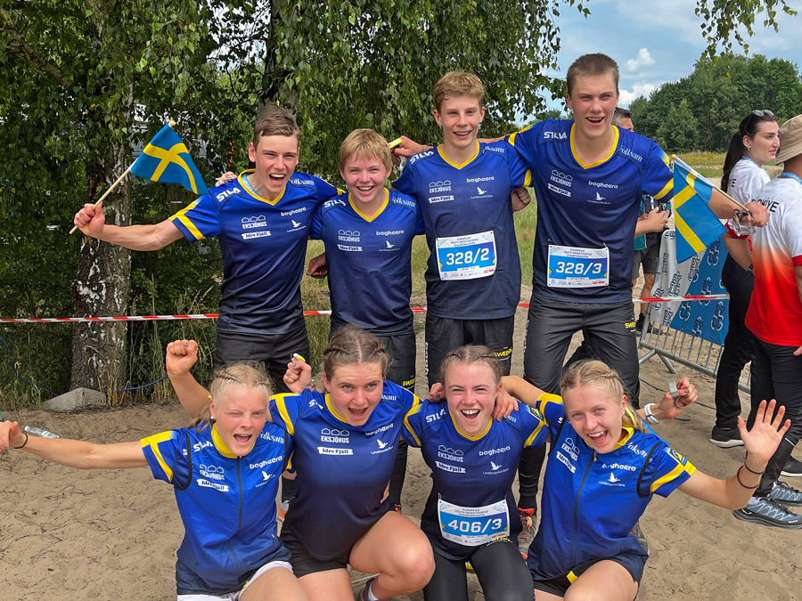 Svensk seger på EYOC-stafetten - Orienteringsförbundet